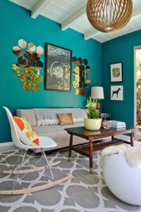 El color turquesa en la decoración | Paqsa